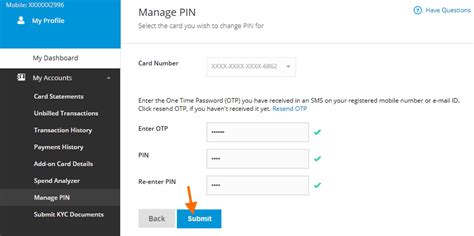 SBI Credit Card PIN Generation Through Online Account ATM CaLL