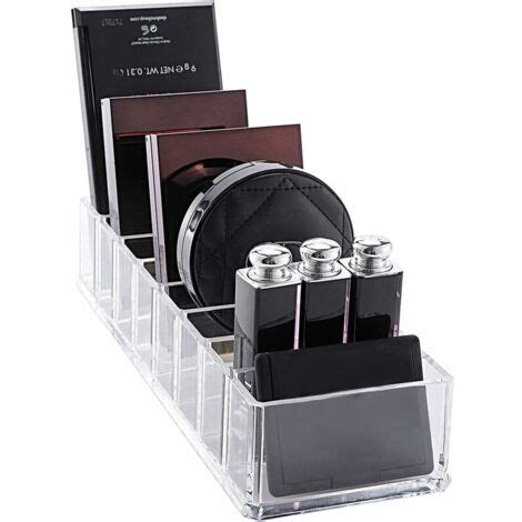 8 espaces Organisateur de fard à paupières Organisateur de maquillage