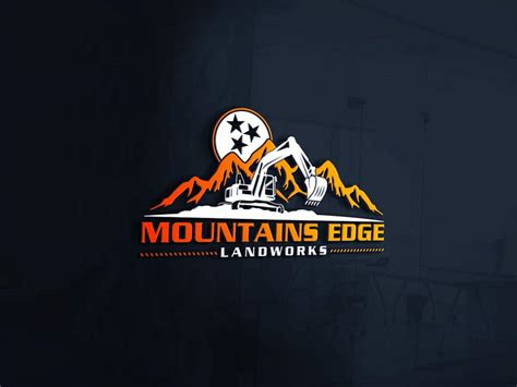 Entry 362 By Graphicgalor For Mountains Edge Landworks Logo Design