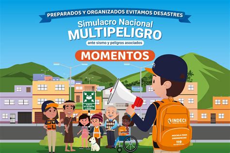SEGUNDO SIMULACRO NACIONAL MULTIPELIGRO 2023 Preparados Y Organizados