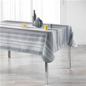 Nappe Anti Tache Rectangle 150 X 240 Cm Polyester Chacana Gris Nappe