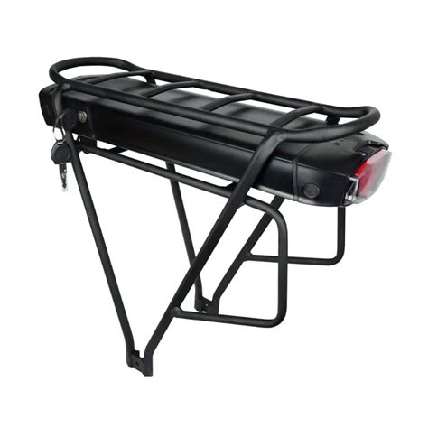 Rear Rack Battery 36V 13Ah Electric Bike Lithium Ion Battery