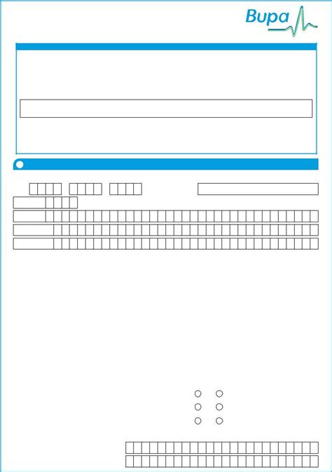 Bupa International Claim Form Fill Out Printable Pdf Forms Online