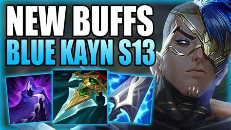 HOW TO PLAY BLUE KAYN JUNGLE CARRY WITH THE NEW BUFFS Best Build