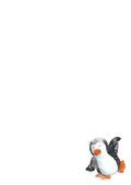 Kerstkaart met pinguïns om de kerstboom Kaartje2go