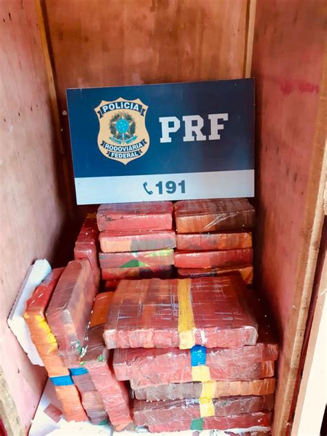 VÍDEO PRF faz a maior apreensão de drogas em rodovia federal de SC