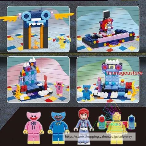 ポピープレイタイム poppy playtime 鬼ごっこ 4in1 ブロック ギフトプレゼント 子供おもちゃ 子供の日 高品質の人気