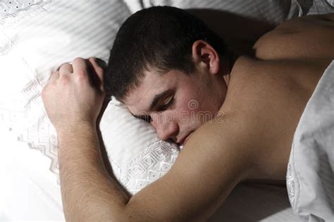 A Man Kneeling With His Back Stock Image Image Of Insulation