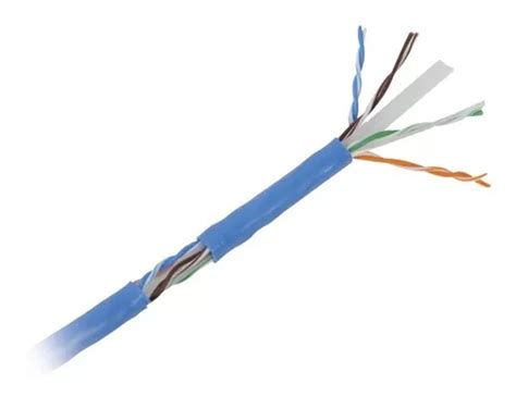 Cable Utp Cat A Cobre Certificado Gigabit X Metros