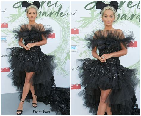 Rita Ora In Giambattista Valli The Naked Heart Foundation Fashion
