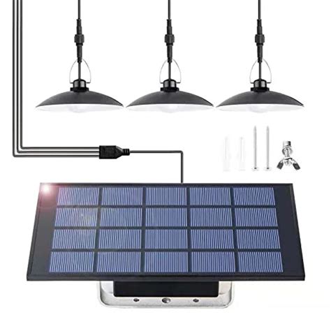 Buy Yrbxsky Solar Pendant Light Indoor Outdoor Solar Shed Lights Barn