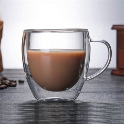 Taza De Doble Vidrio Para Cafe 120ml Cuotas sin interés