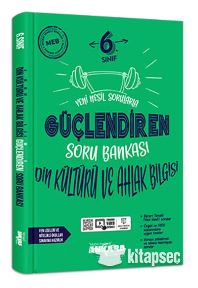 6 Sınıf Güçlendiren Din Kültürü Soru Bankası Ankara Yayıncılık