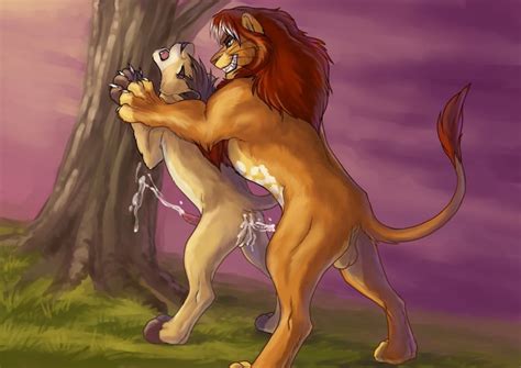 Rule 34 Anal Anal Sex Ass Balls Cum Cum Inside Feline Feral Fur Gay Kiwa Lion Male Penetration