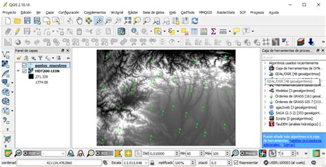 C Mo Extraer Valores De Un R Ster A Puntos En Qgis Con El Plugin Point
