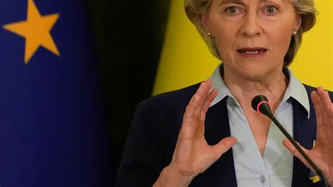 Von Der Leyen In Kiew Ann Herungen Zwischen Eu Und Ukraine Euronews