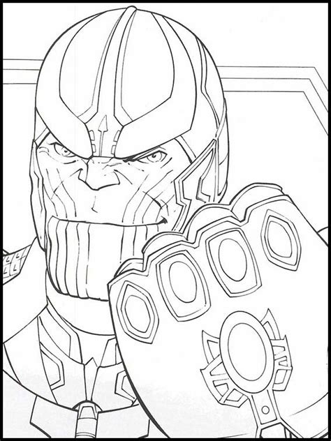 Dibujos Para Colorear Vengadores
