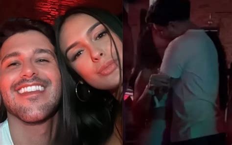 Larissa é flagrada aos beijos outro ex BBB após término Fred Bruno