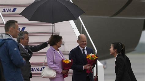G 7 Gipfel Scholz Und Von Der Leyen In Hiroshima Eingetroffen Euronews