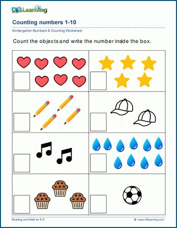 Count And Match Numbers Worksheets Academy Worksheets