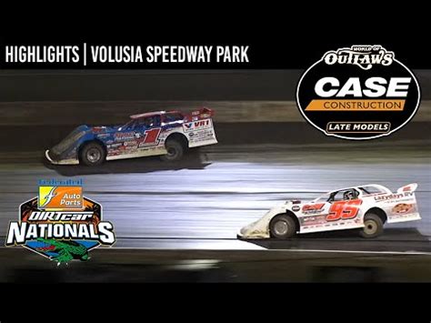 World Of Outlaws CASE Late Models DIRTcar Nationals Volusia February