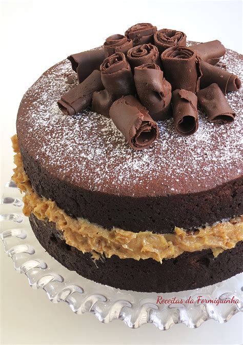 Receitas Da Formiguinha Naked Cake De Chocolate Brigadeiro De Nozes