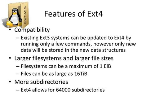 ppt ext4 linux filesystem powerpoint presentation free download id 1580756