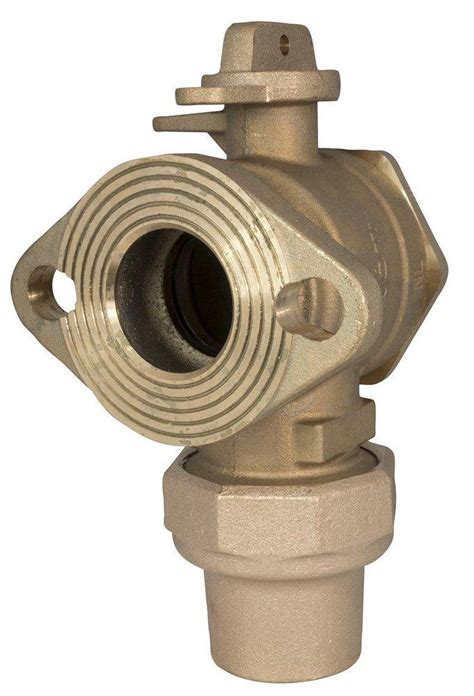 Ford Meter Box 2 In Copper Flare X Meter Flanged Ball Valve With Lock