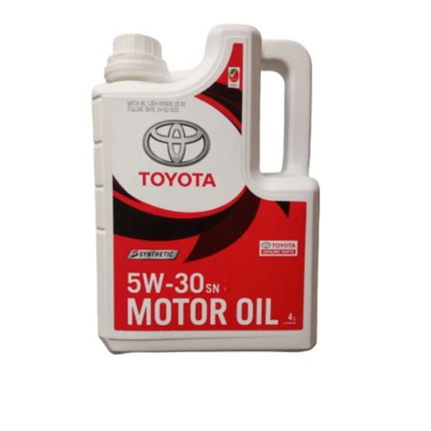 Toyota FULL Synthetic Engine Oil SAE 5W30 4 Liters Main Market Online