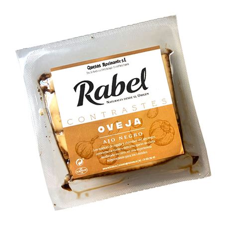 Cu A De Queso De Oveja Con Ajo Negro Grs Rabel Laquesera