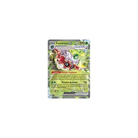 Foretress ex Pv 270 005 193 Carte Double Rare Écarlate et Violet