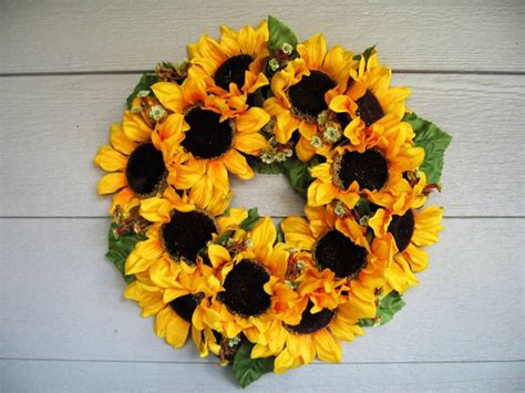 Easy Diy Sunflower Wreath Ideas Diy Crafts