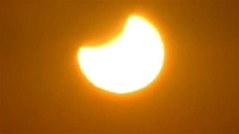 Partial Solar Eclipse Seen In Southern Hemisphere Good Morning America