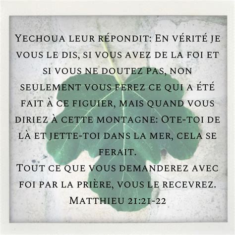 Matthieu J Sus Leur R Pondit En V Rit Je Vous Le Dis Si