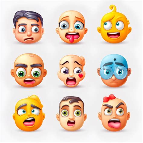 Premium Ai Image Scared Animated Emoji Pack