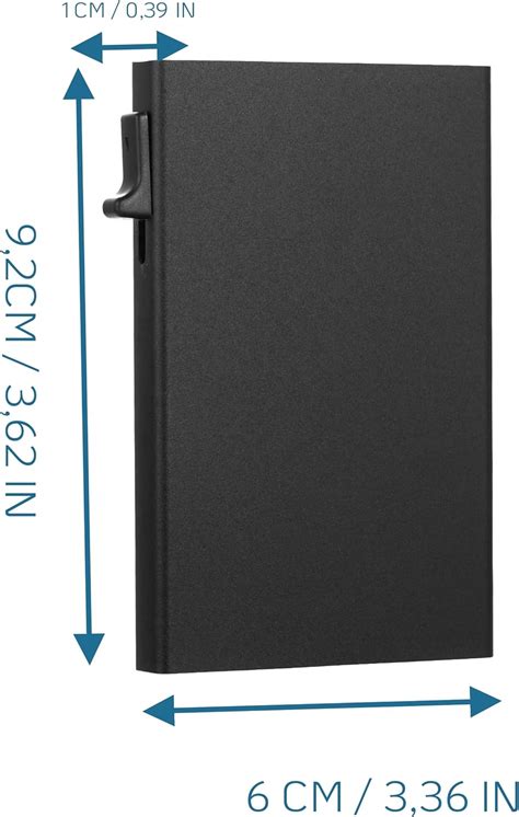 Porte Carte Bancaire Noir crédit Fidélité Vitale CNI etc en
