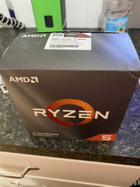 AMD Ryzen 5 3600 Six Core 3 6 GHz Desktop Processor For Sale Online EBay
