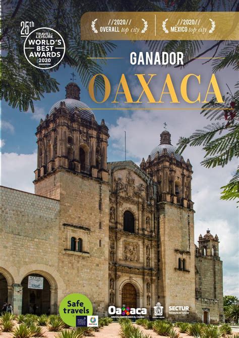 Oaxaca la mejor ciudad turística del mundo Municipios Digitales
