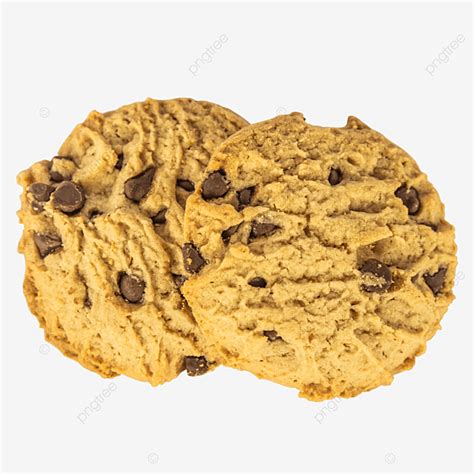 Dos Galletas Con Chispas De Chocolate PNG Clipart De Galletas