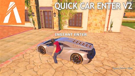 FiveM Cum Sa Intri Iesi Instant Din Masini Quick Vehicle Enter V2