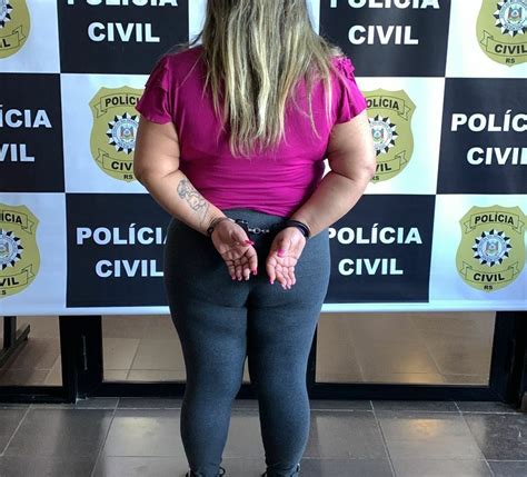 Mulher apontada como líder do tráfico no Vale do Paranhana é presa em