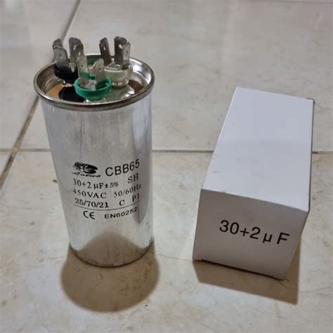Jual Kapasitor Running AC 30 2 UF Mikro Merk ONE COOL Dan LOTUS
