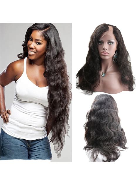 180 Density 360 Lace Frontal Wig Pre Plucked With Baby Hair Braz