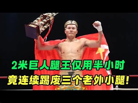 中国2米巨人腿王大闹东京仅用半小时踢断三个老外小腿KO YouTube