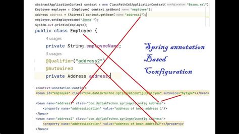 spring annotation based configuration youtube