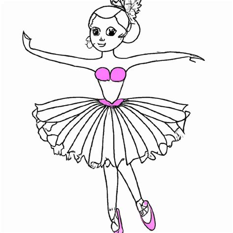 40 Desenhos De Barbie Bailarina Para Imprimir E Colorir Pintar