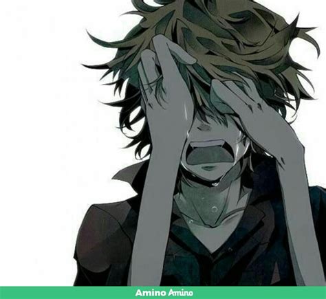Anime Triste Manga Boy Anime Boy Crying Image Triste Poses