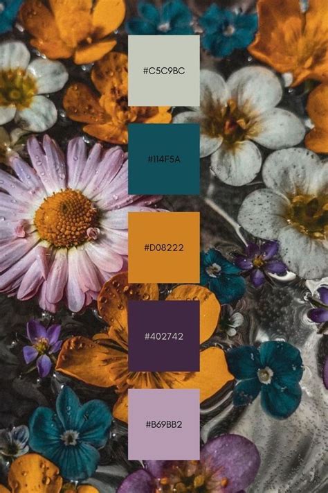 Pin On Color Palettes In Color Schemes Color Palette Design