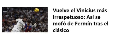 Vini Jr ri de provocação e jornal critica Desrespeitoso