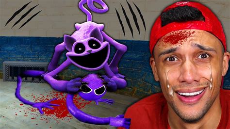 O Que Acontece Se O Catnap Entrar No Duto Do Monstro Roxo Do Rainbow